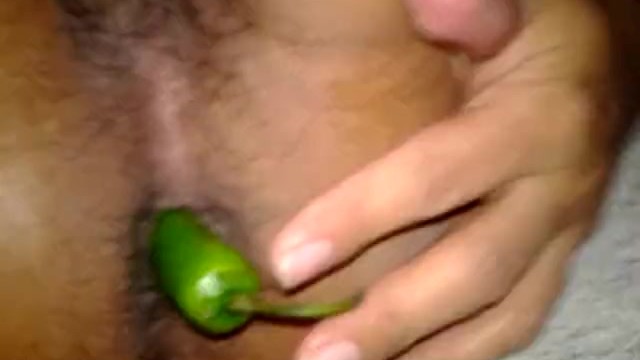 Hot Chili In My Tight Ass Un Chile Muuuy Picante En Mi Culito