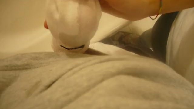 Gf Makes Me Cum In Her White Nike No Show Sock