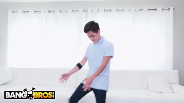Bangbros Juan El Caballo Loco Practicing His Sex Moves Like A Dork 