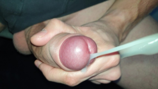 Slow Handjob Frenulum Over Glans Big Thick Cumshot 4k 60fps