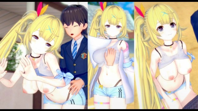 【エロゲーコイカツ！】vtuber 星川サラ3dcg巨乳アニメ動画 バーチャルyoutuber [hentai Game Koikatsu