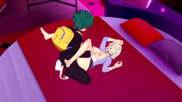 Deku Gets Full Service From Bakugos Mother My Hero Academia Hentai