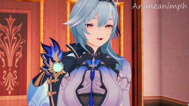 Fucking Eula From Genshin Impact Until Creampie Anime Hentai 3d Uncensored 