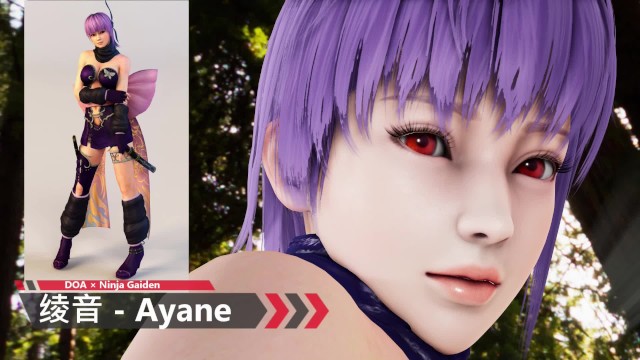 Doa × Ninja Gaiden Ayane × Phantom Butterfly Lite Version