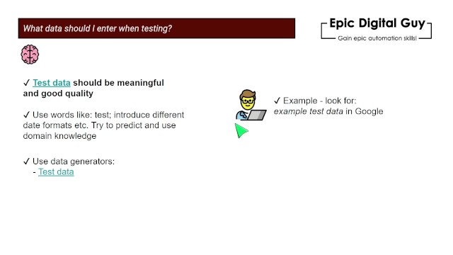 Test Data 