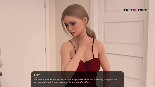 No More Money Visual Sex Novel Getting Blowjob From Lauran