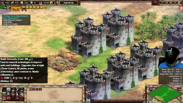 【age Of Empire 2】005 Spanish Help Mongols And Celts Army To Penalt Back
