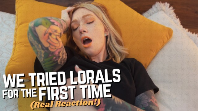 Trying Lorals Latex Panties For The First Time