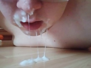 Boy Eating his own Cum Compilation II - Pornhub.com