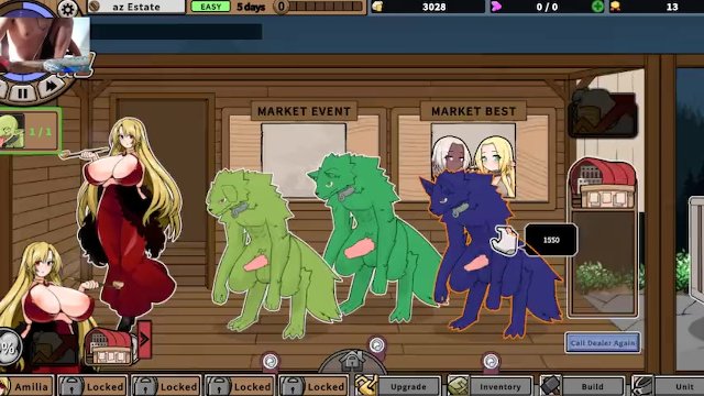 Monster Black Market Girls Fucked By Wherewolf